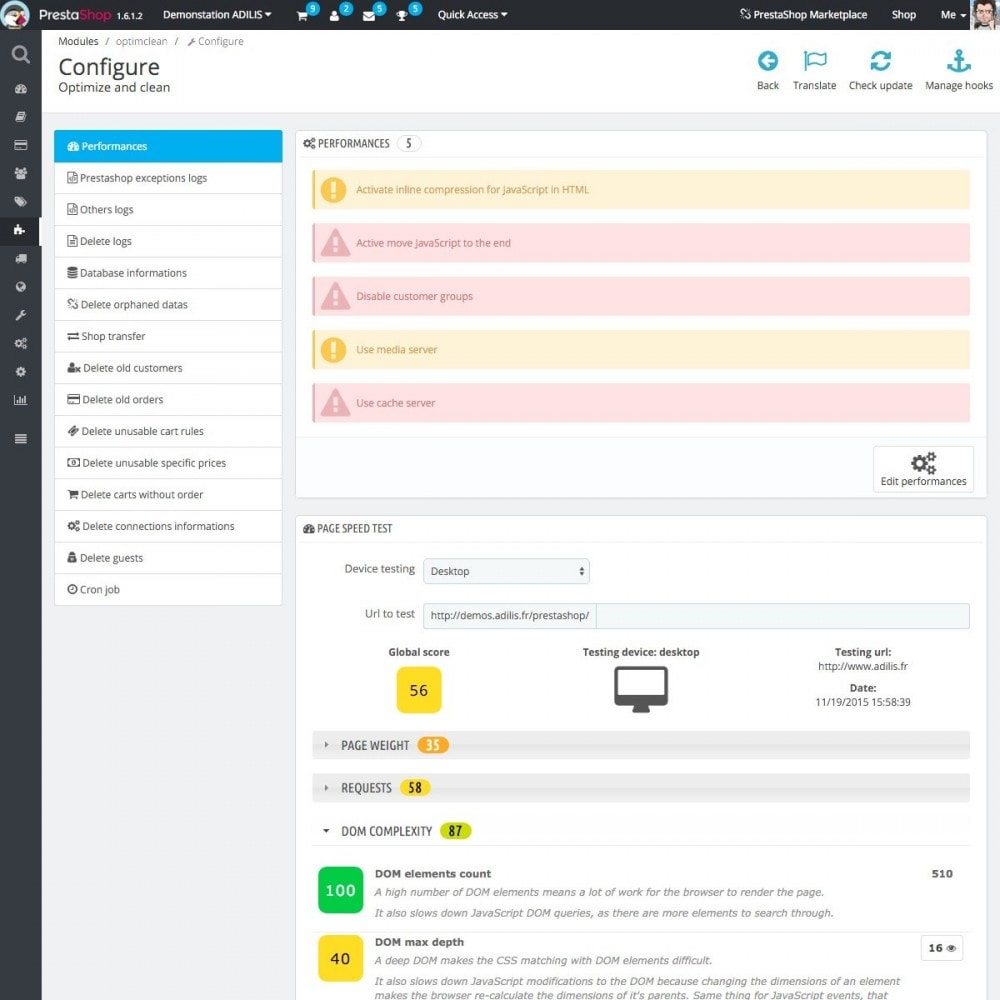 Advanced Store Cleaning & Optimization